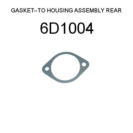 6D1004 - Empaquetadura para equipo Caterpillar® - CADECO REFACCIONES